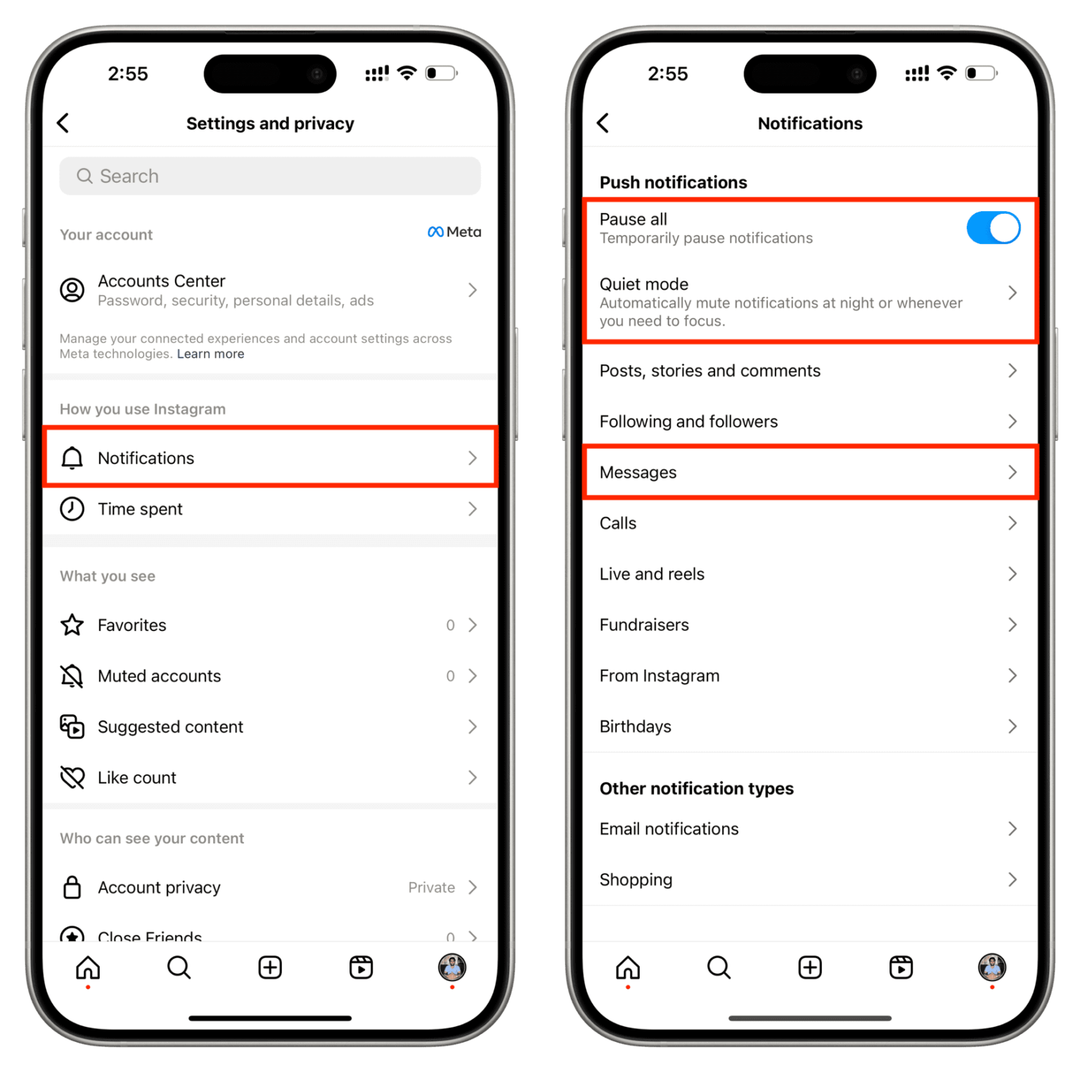 Top 8 tips to turn off your direct messages on Instagram