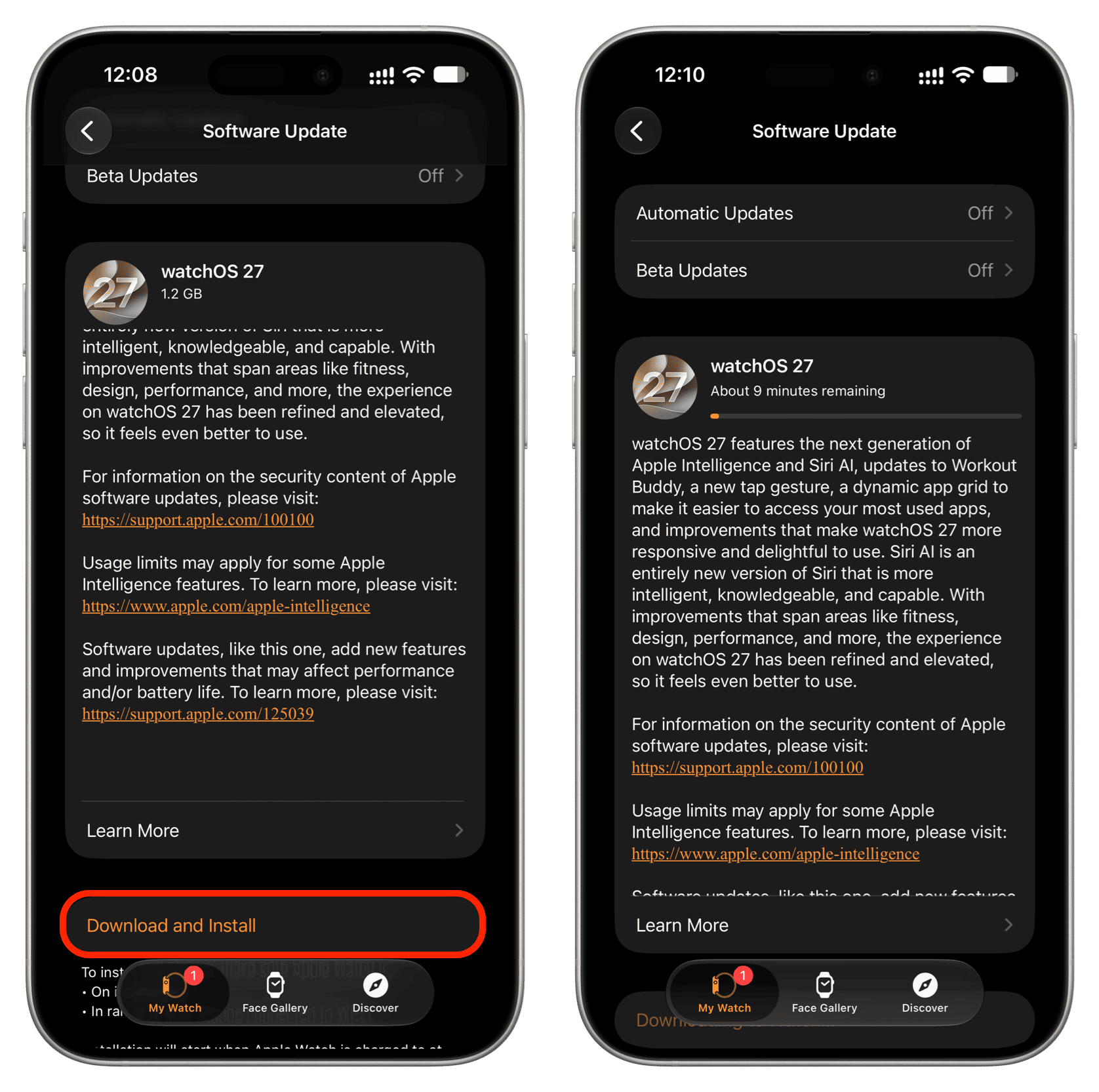 How to download and install watchOS 27 on Apple Watch